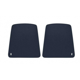 1967-70 F-Body Seat Back Plastic Panels (Black) at Muscle Car Parts NZ