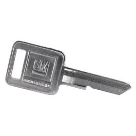 GM Ignition Key Blank "E" Code at Muscle Car Parts NZ